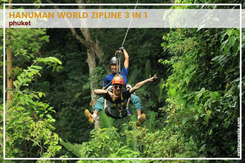 Zipline Adventure Hanuman World - Net Tours Asia - #1 Tour Provider in ...