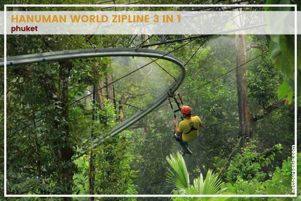 Zipline Adventure Hanuman World - Net Tours Asia - #1 Tour Provider in ...