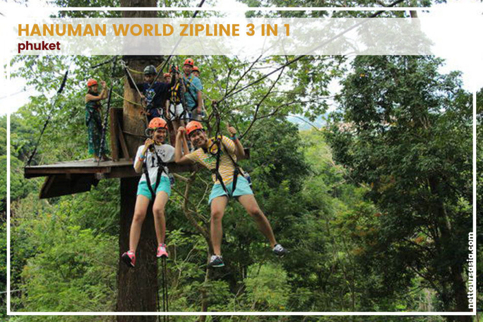 Zipline Adventure Hanuman World - Net Tours Asia - #1 Tour Provider in ...